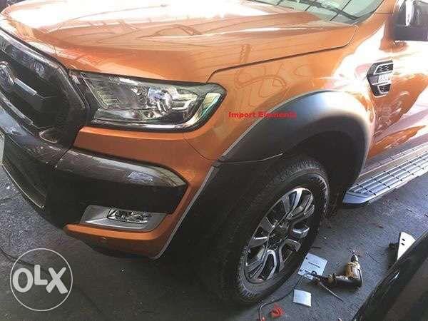 2016 to 2021 Ford Ranger t7 Fender Flare Plastic Oem Design Thailand ...