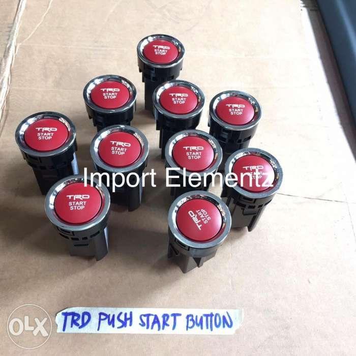 2016 to 2023 Toyota Fortuner 2018 TRD Push Start Stop Button Hilux, Car Parts & Accessories ...