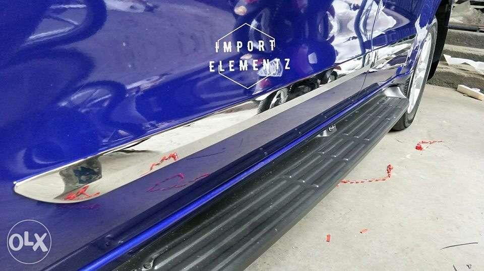 2017 to 2021 Toyota Innova Chrome Side Body Moulding Trim protector ...