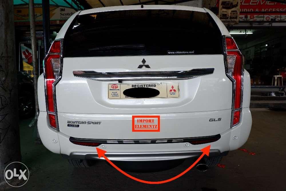 Mitsubishi Montero Rear Stepsill Bumper Protector, Car Parts ...