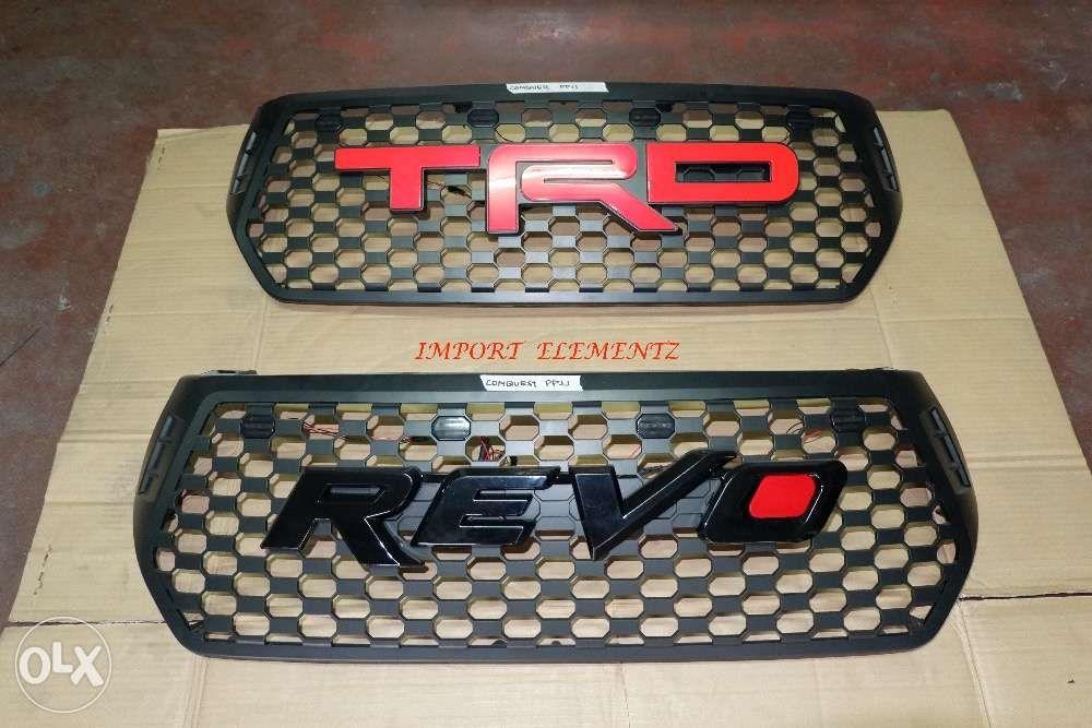 2018 to 2020 Toyota Hilux Rocco Revo Conquest TRD Front Grill with led ...