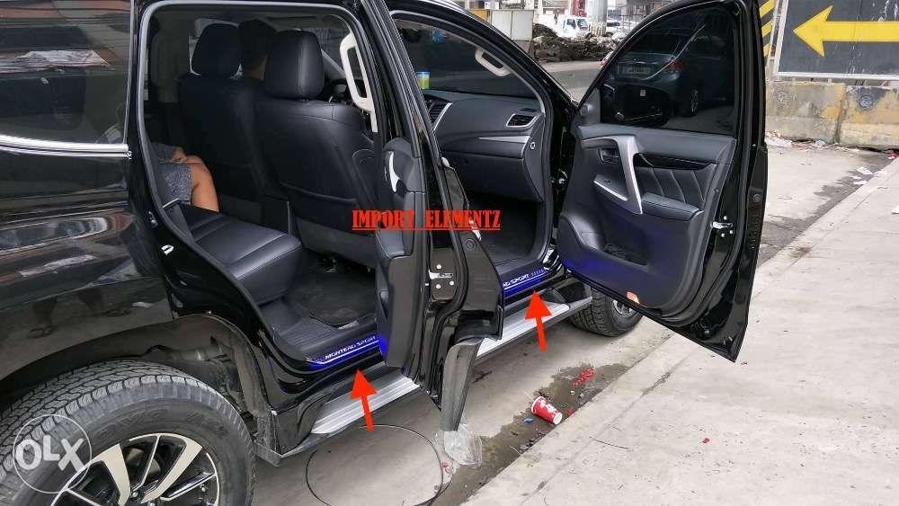 2016 to 2020 Mitsubishi Montero Fitt Led Side Stepsill Door protector ...