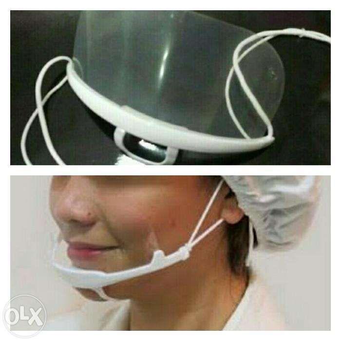 Spit guard _Sanitary Face mask transparent_Spitguard_saliva guard ...