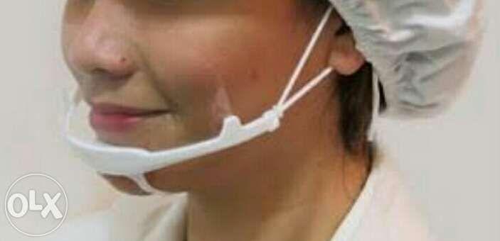 Spit guard _Sanitary Face mask transparent_Spitguard_saliva guard ...