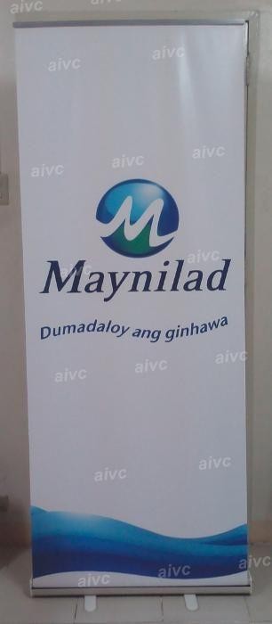 Roll Up Banner Stand Economy Plastic Pull Up Standee 2 75 x 6 5 85x200 ...