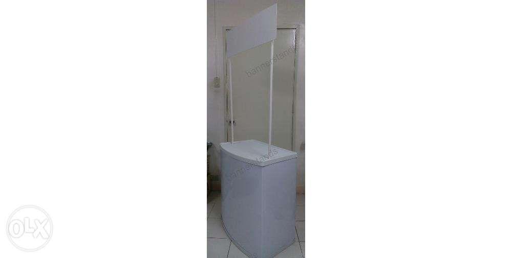 Portable Booth with Lockable Door PVC Collapsible Sampling Promotion ...