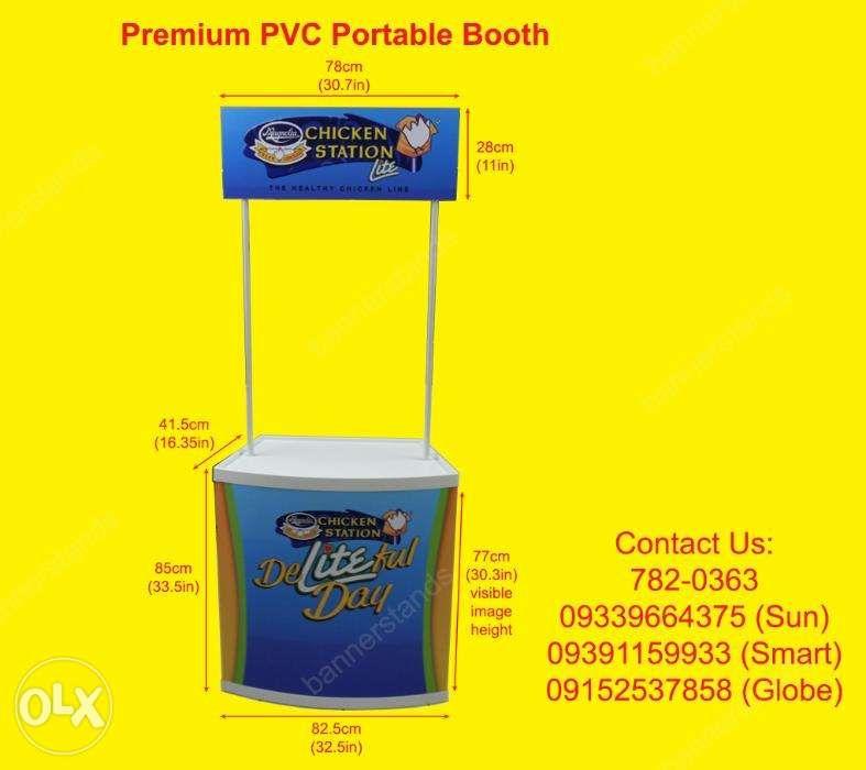 Portable Booth PVC Plastic Collapsible Promotion Promo Sampling, Audio ...