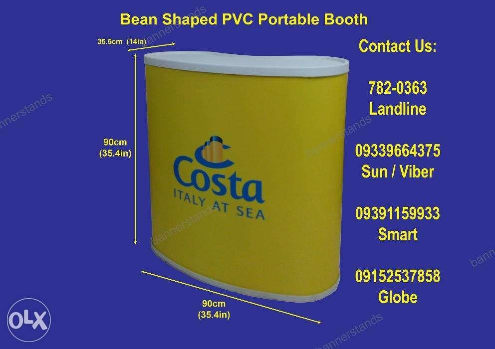 Portable Booth Counter Bean Pop Up Desk Collapsible Table Promotion ...