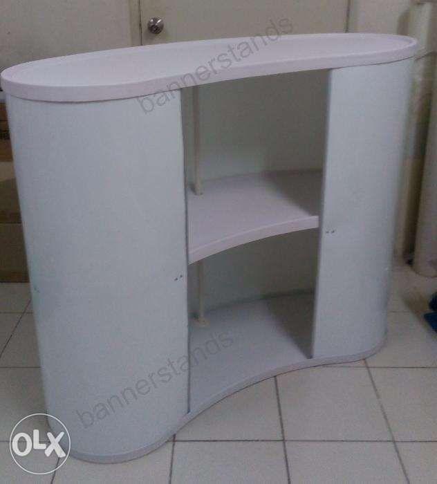 Portable Counter XL Bean Shape Large Size Booth Table Pop Up Promotion ...