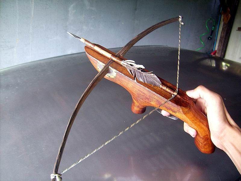 Crossbow native Philippine made, Sports Equipment, Sports & Games ...