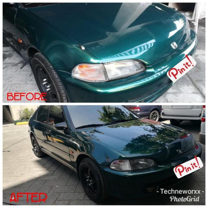 WASHOVER CHANGE COLOR STRIP TO METAL PANEL REPAINT MAGS REPAINT BODY ...