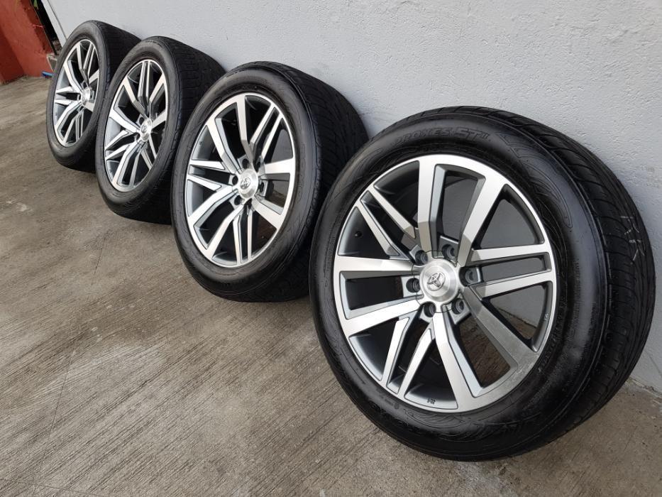 Toyota Fortuner or Hilux 20 Inch OEM Mags with Toyo Proxes ST2 Tires ...