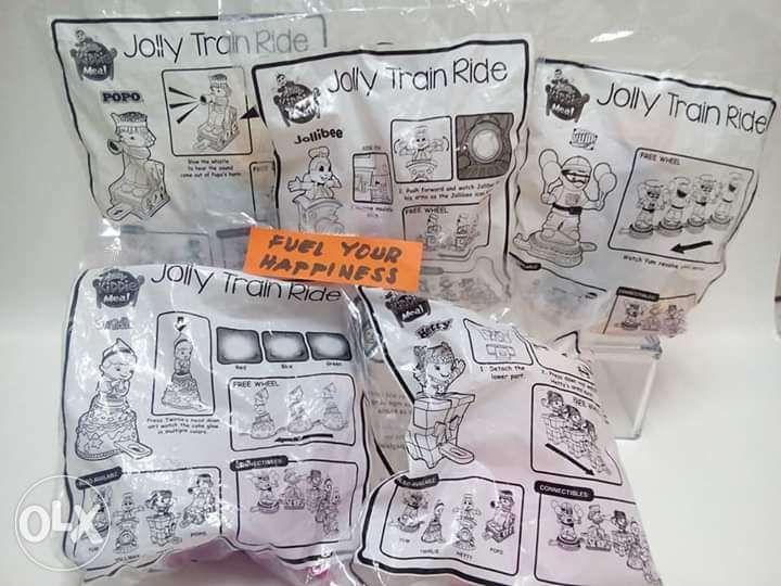 Jollibee Jolly Train Ride Happy Kids Meal Toys, Babies & Kids, Infant ...