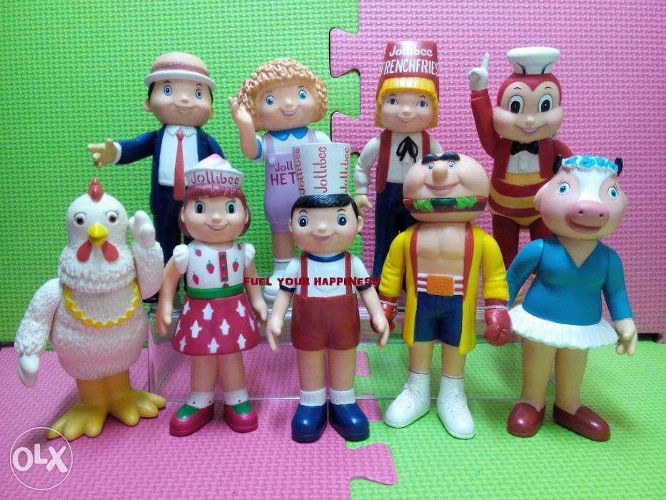 Classic Jolly Squad Jollibee Mascots Collectidoll Happy Kids Meal Toys ...