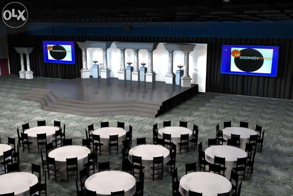 Formal theme stage design, Furniture & Home Living, Home Improvement ...