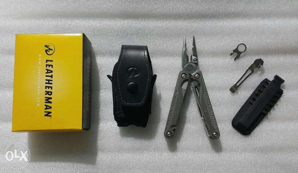 Leatherman Charge PLUS Titanium Combination Sheath Clip Bit USA SOG ...