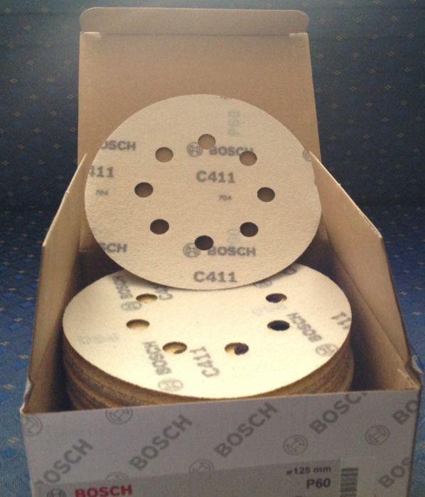 Bosch Random Orbit Sand Paper Sander Sandpaper Liha, Furniture & Home ...
