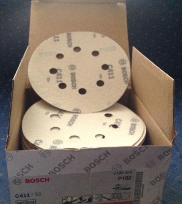 Bosch Random Orbit Sand Paper Sander Sandpaper Liha, Furniture & Home ...