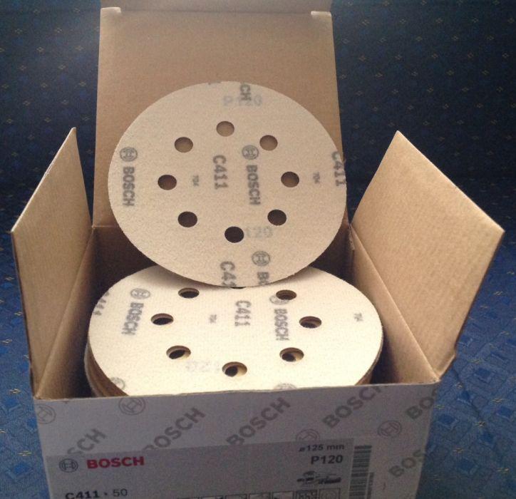 Bosch Random Orbit Sand Paper Sander Sandpaper Liha, Furniture & Home ...