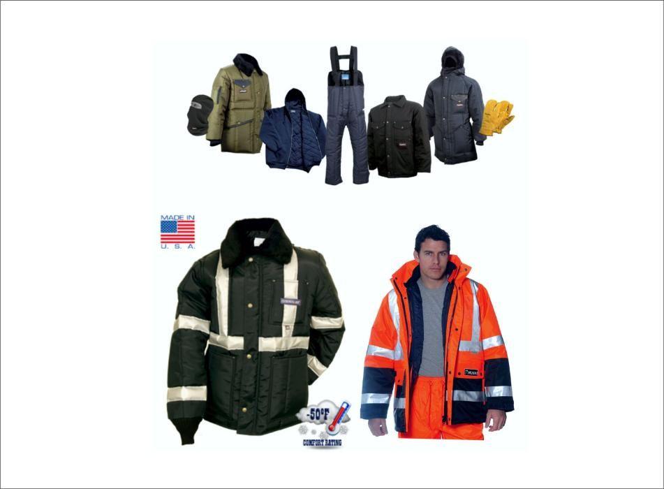 cold storage freezer parka winter jacket, Men's Fashion, Coats, Jackets ...