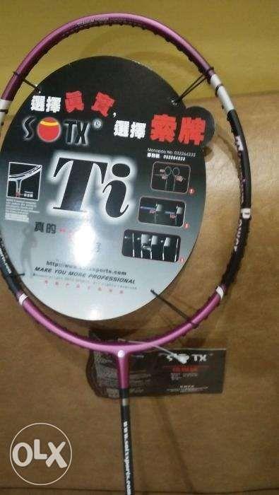 Original Badminton Racket Sotx Titanium Power Ti16 De, Furniture & Home ...
