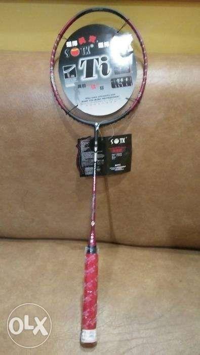 Original Badminton Racket Sotx Titanium Power Ti16 De, Furniture & Home ...