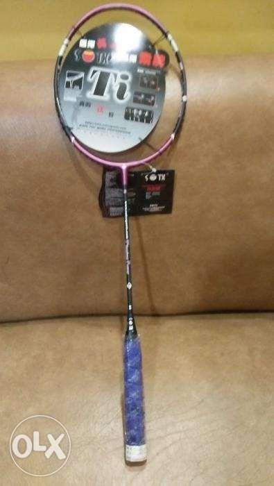 Original Badminton Racket Sotx Titanium Power Ti16 De, Furniture & Home ...