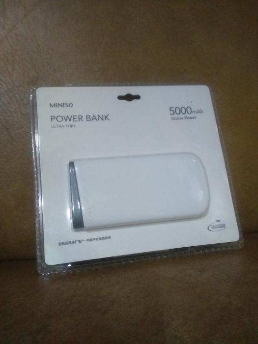 Miniso Power bank 5000mah, Mobile Phones & Gadgets, Mobile & Gadget ...