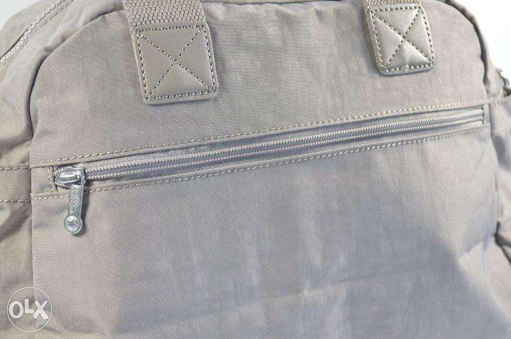 ORIGINAL Kipling Defea Cool Grey Convertible Satchel Bag, Women's ...