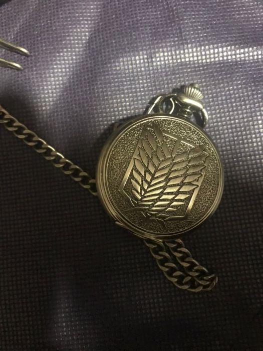 Authentic Disneys Attack On Titan Pocket Watch, Men's Fashion, Watches ...