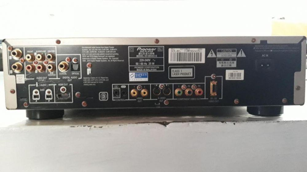 Pioneer dv-989avi-g high end dvd player, Audio, Portable Music Players ...