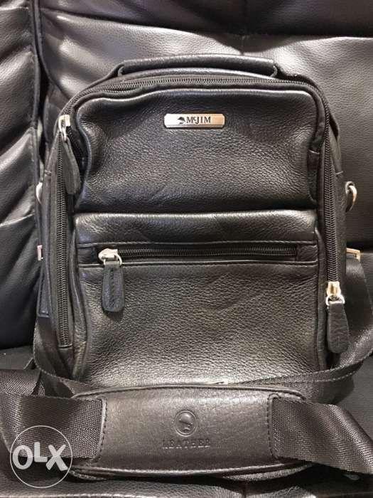 McJIM Leather Bag, Men's Fashion, Bags, Sling Bags on Carousell