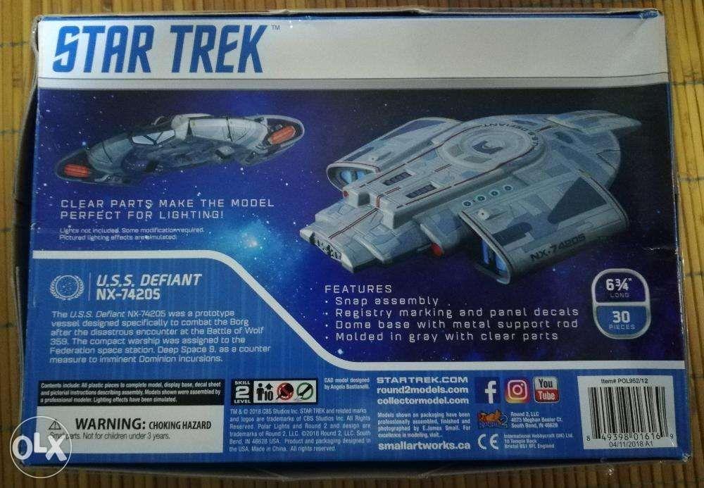 Star Trek USS Defiant Model Kit, Hobbies & Toys, Toys & Games on Carousell