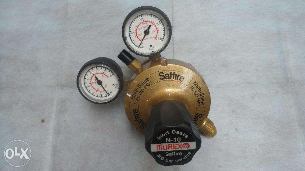 Murex Saffire Inert Gas Nitrogen Argon Helium Two Stage Regulator ...