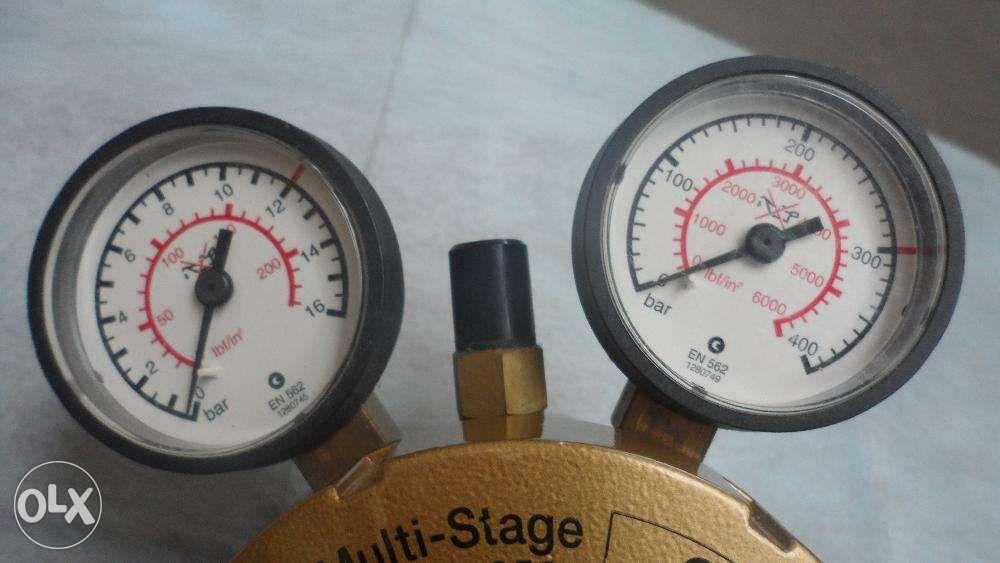 Murex Saffire Inert Gas Nitrogen Argon Helium Two Stage Regulator ...