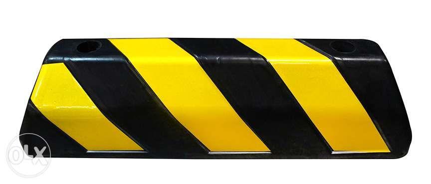 parking safety equipment wheel stopper column guard loading dock humps ...