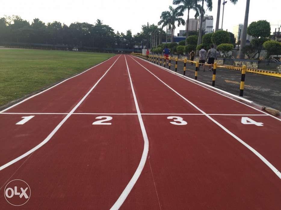 Rubberized oval track jogging track and field, Babies & Kids, Infant ...
