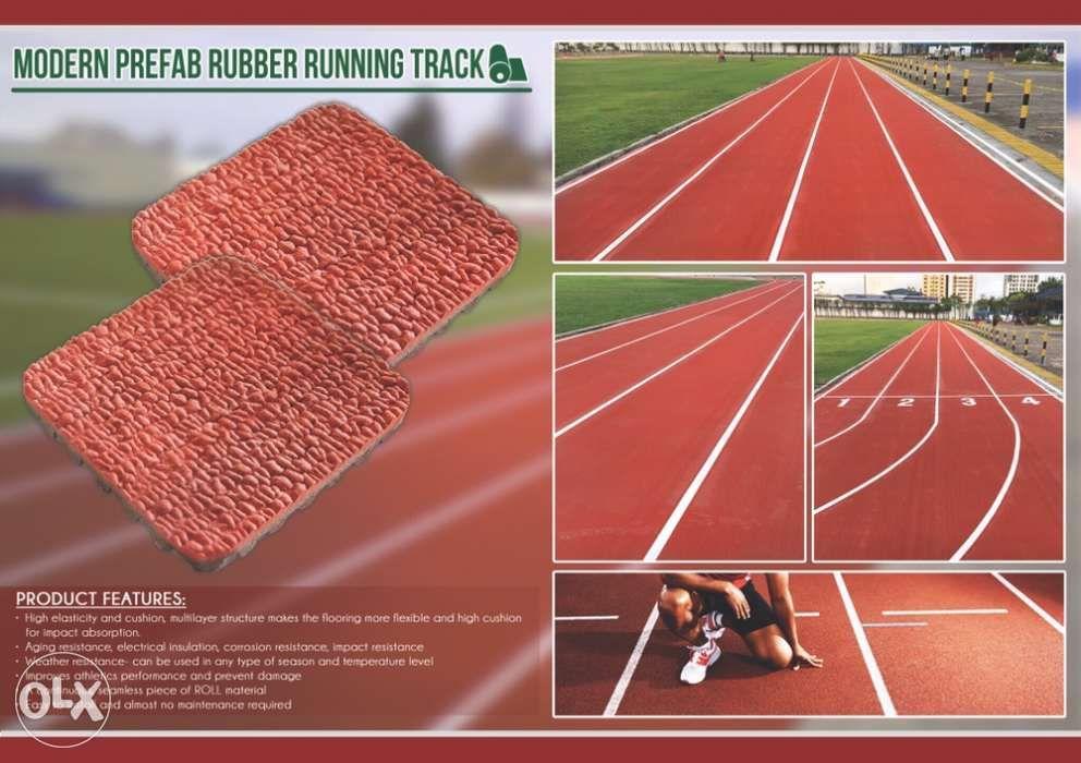 Rubberized oval track jogging track and field, Babies & Kids, Infant ...