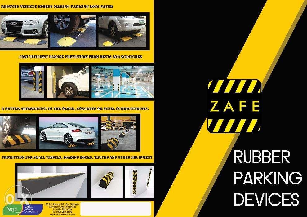 rubber column guard loading dock bumper guard wheel stopper car ...