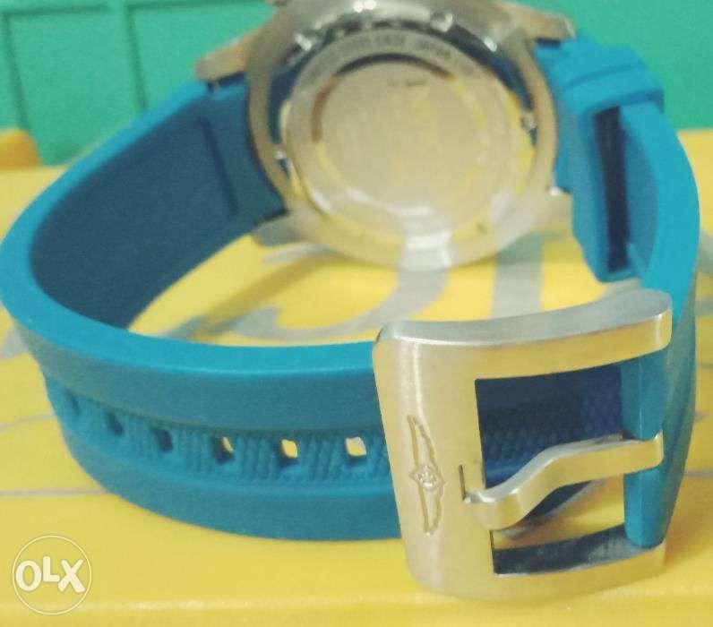 Invicta 19882 Mens Pro Diver Manta Ray Silicone Strap Watch Blue, Men's ...