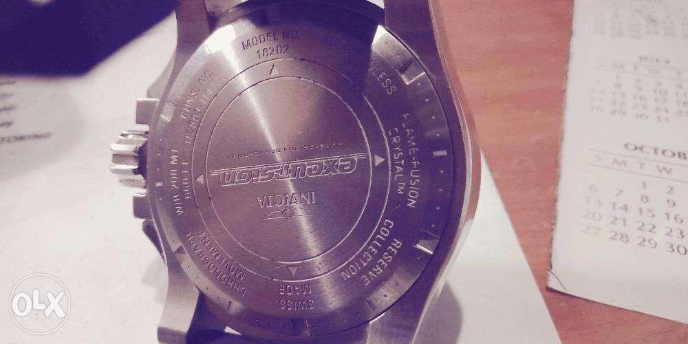 Invicta 18202 Reserve Excursion 50mm Chrono Swiss Made Stainless Watch ...