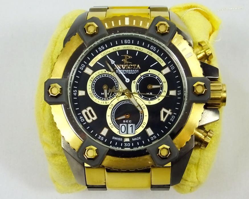 Invicta 13016 Grand Arsenal Reserve Large ChronoWatch Water Resistant ...