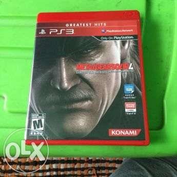 Metal Gear Solid 4 PS3 Game, Video Gaming, Video Games, PlayStation on ...