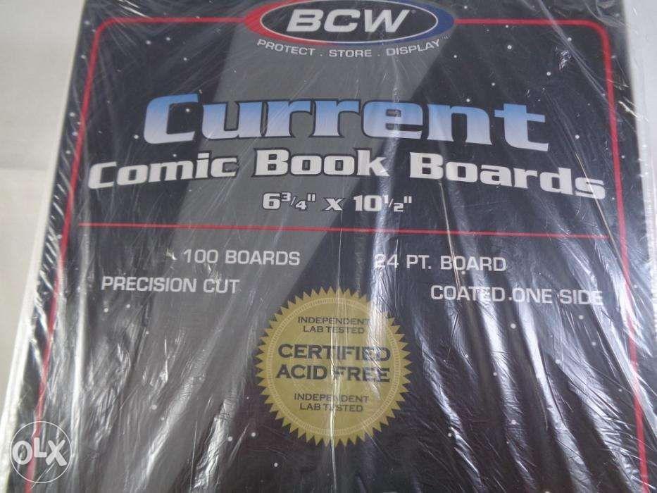 BCW Current Bag and Board 100 Bags and 100 Boards, Hobbies & Toys ...