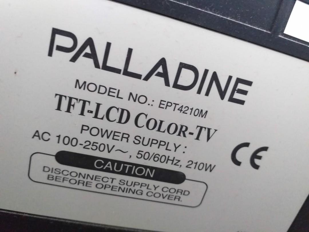 40" inch Palladine LCD TV (no remote), TV & Home Appliances, TV ...