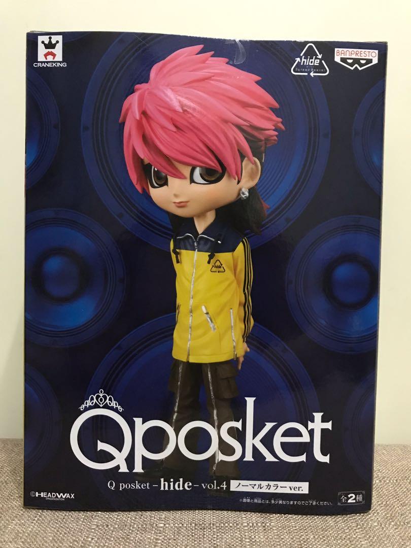 全新 現貨 日版 Hide 松本秀人 X Japan Qposket Q posket 模型 A色 原色, 興趣及遊戲, 玩具 & 遊戲類 ...