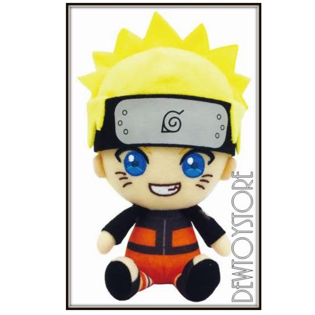 ⭐️ [Pre-order] Bandai Chibi Plush Toy Naruto Shippuden - Naruto Uzumaki ...