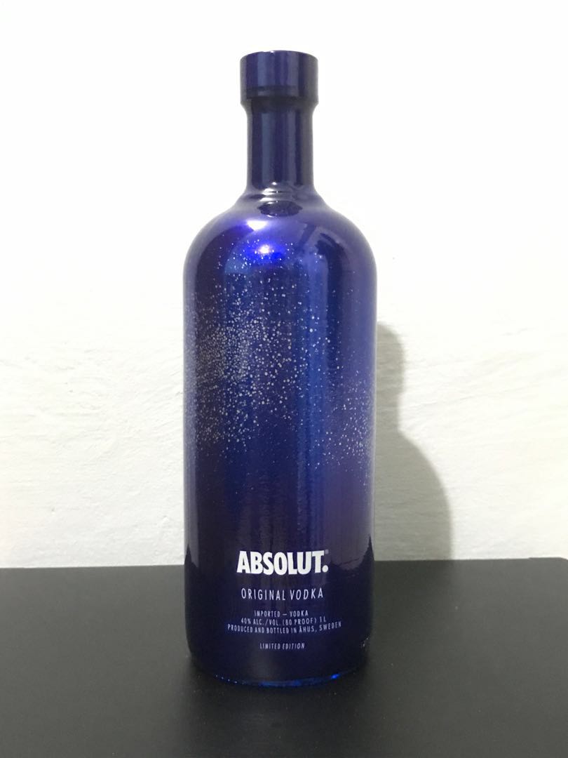 Absolut Vodka Limited Edition, Food & Drinks, Alcoholic Beverages on ...