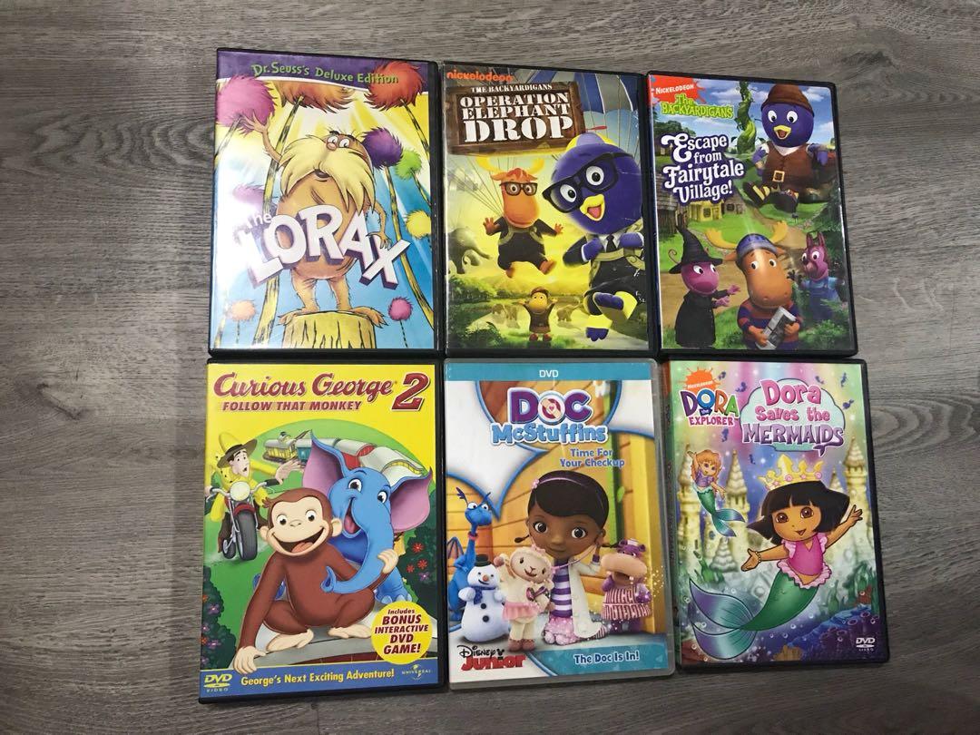Assorted DVD CARTOON, Hobbies & Toys, Music & Media, CDs & DVDs on ...