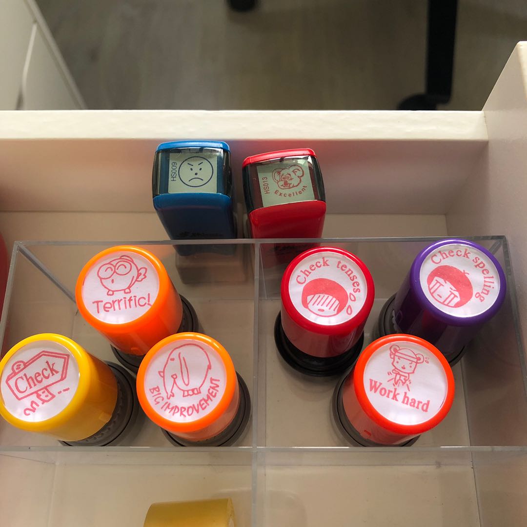 Assorted self inking stamps, Hobbies & Toys, Stationery & Craft ...